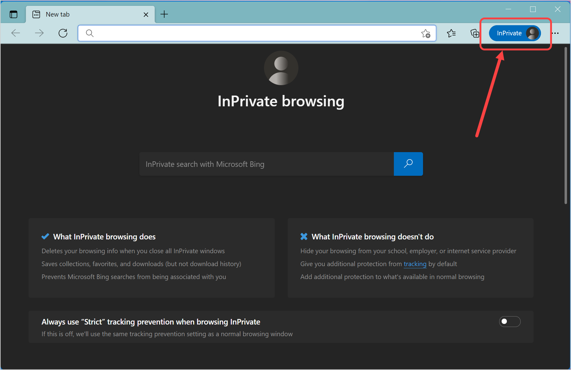 如何以InPrivate模式打开Microsoft Edge - INFOXIAO