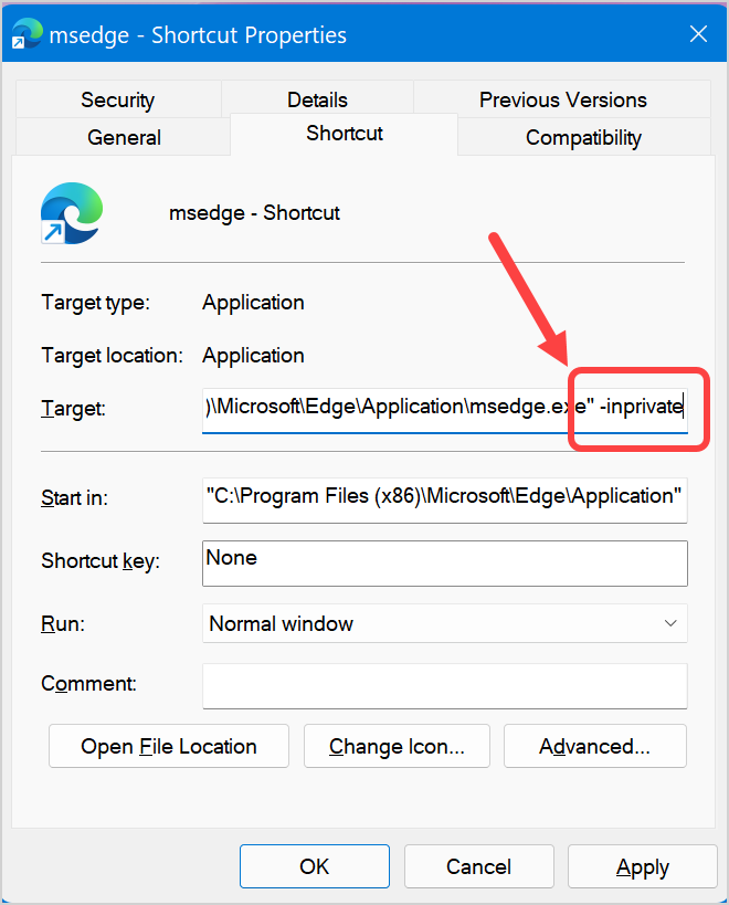 如何以InPrivate模式打开Microsoft Edge - INFOXIAO
