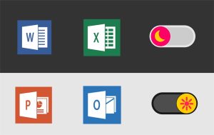 如何在Microsoft Office程序中启用暗黑模式 - INFOXIAO