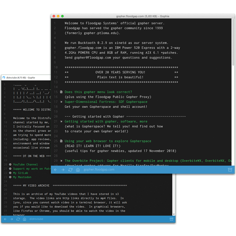 如何在Linux上浏览Gopher网络 - INFOXIAO