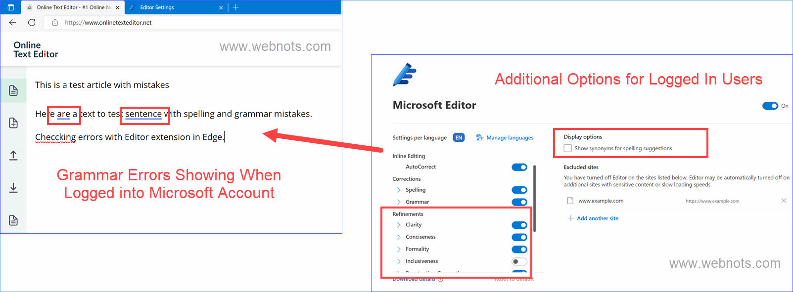 如何在Microsoft Edge中启用语法和拼写检查器 - INFOXIAO